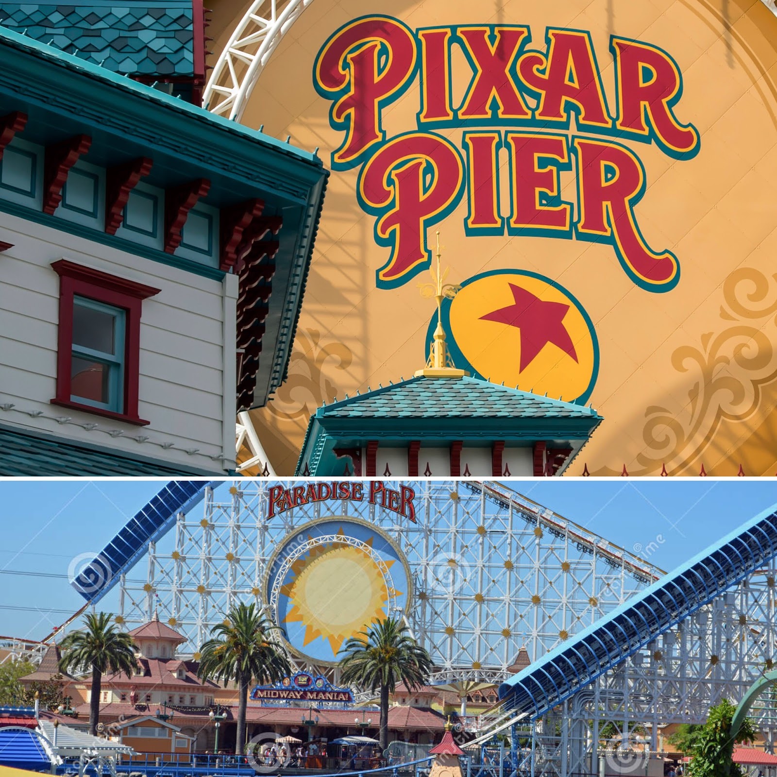 The New Pixar Pier - mountain boy mom adventures