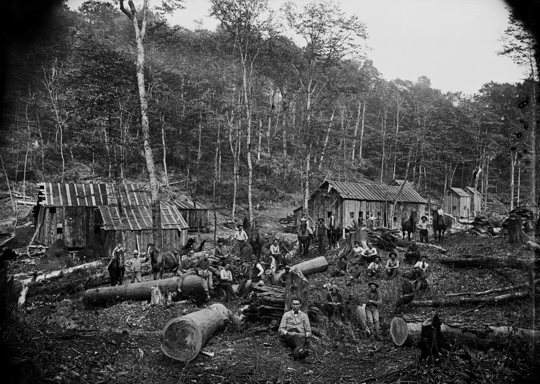 Fair Use: Late 19th Century Lumber Camps From Western Pennsylvania