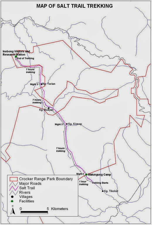 The District Of Tambunan: Salt Trails from Kg Tikolod Tambunan to Kg ...