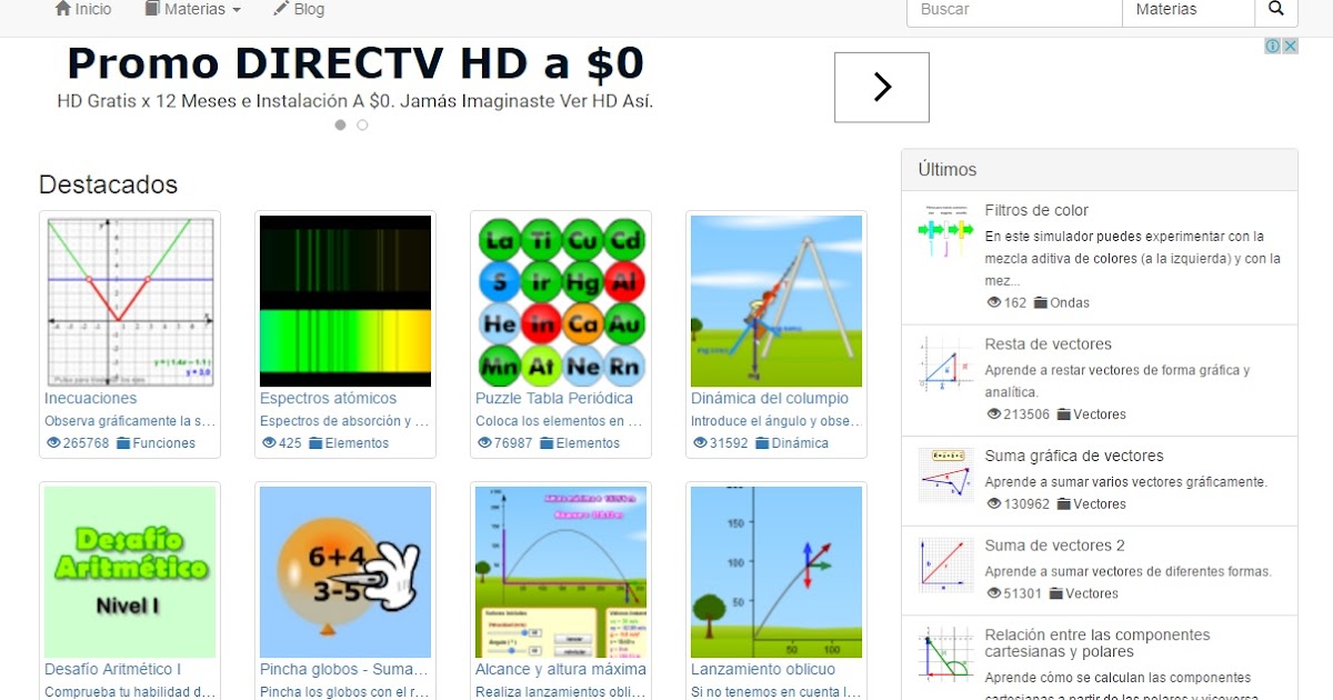 Recursos didácticos para Biología y Química: Más simuladores
