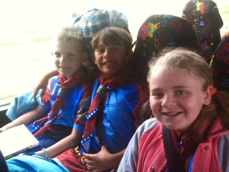 Queensland Cuboree: On the Buses!