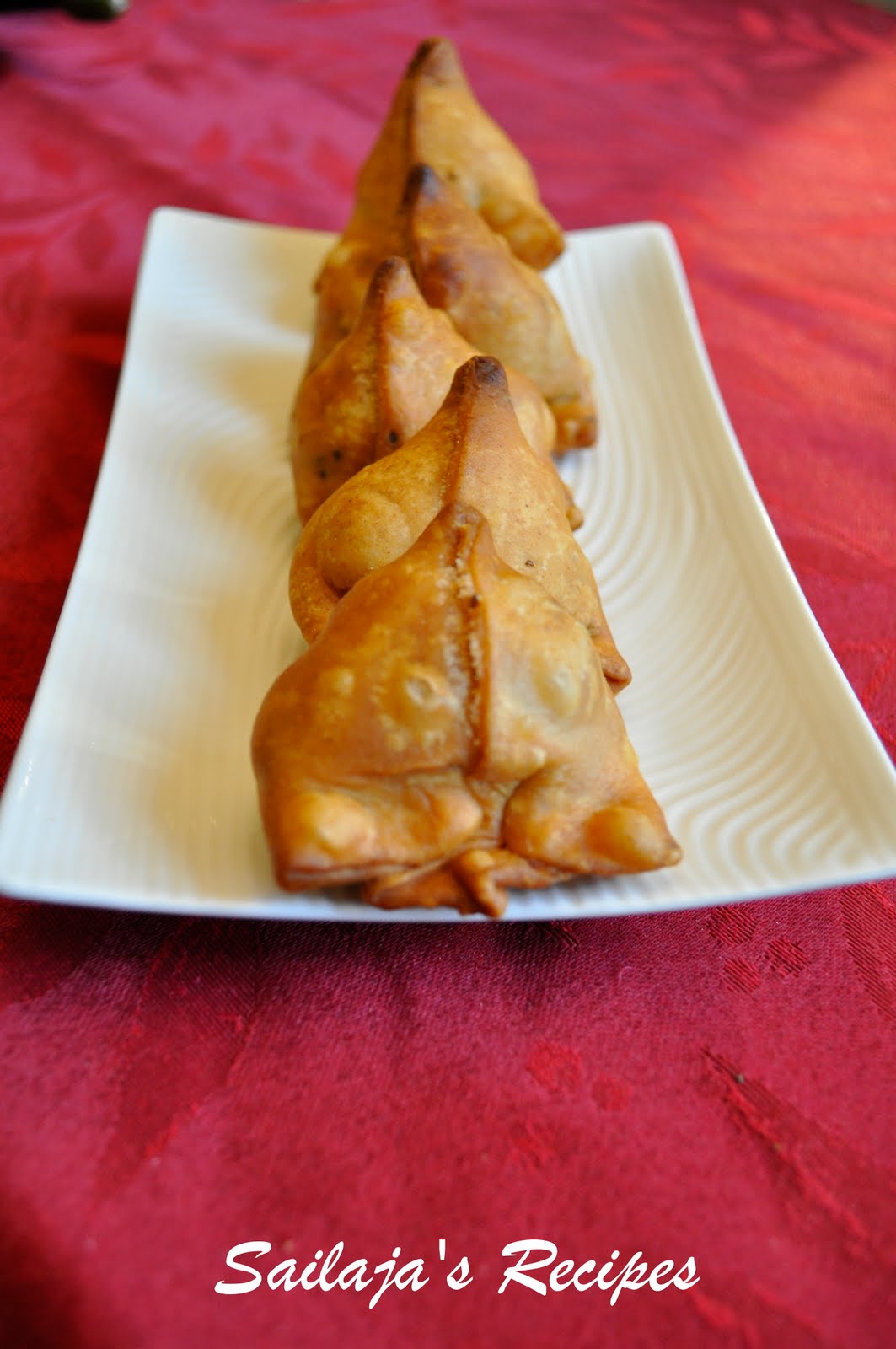 Sailaja's Recipes: Samosa