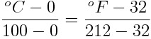 Math Principles: Temperature Conversion Equation