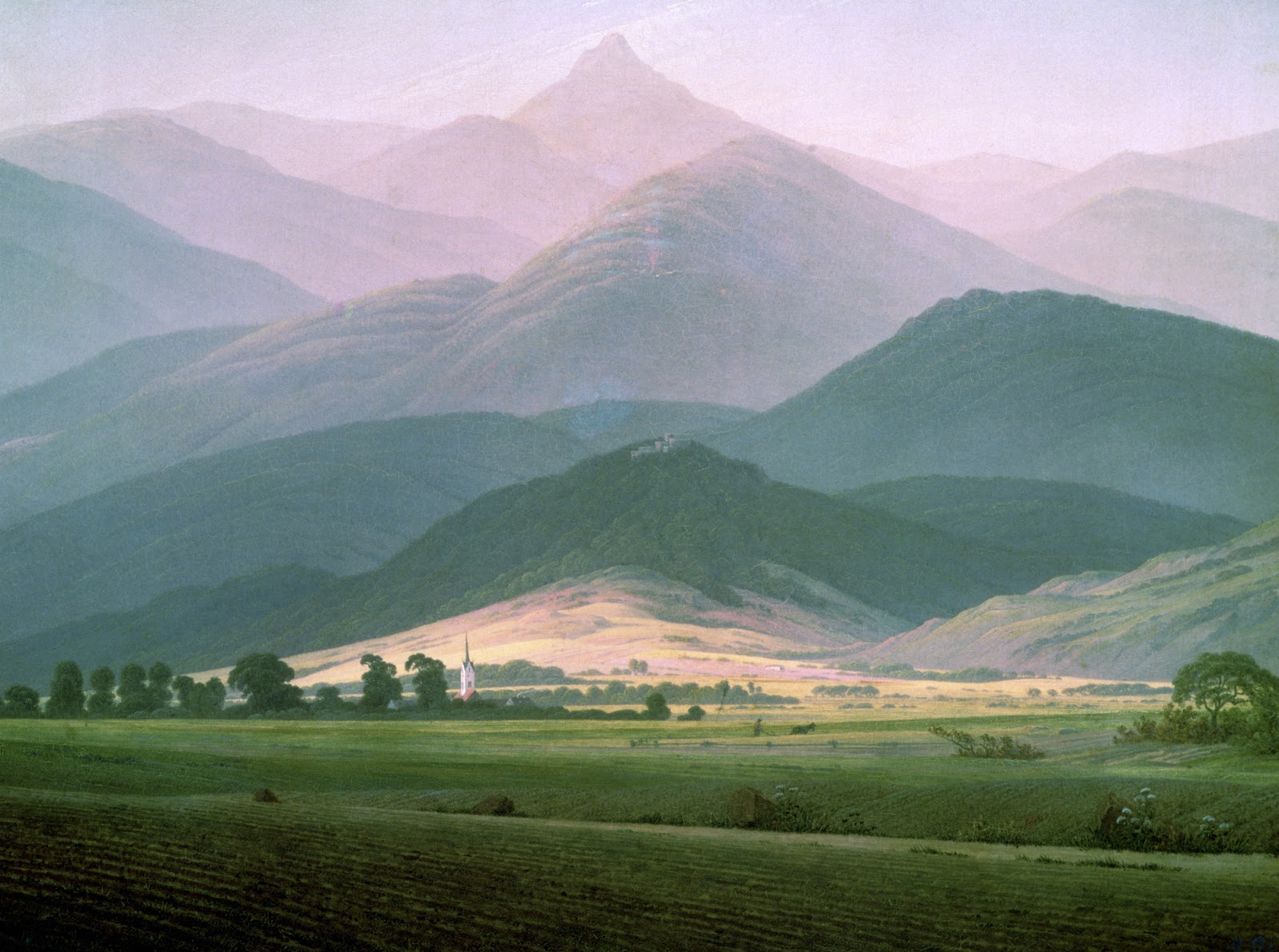 paintings by Caspar David Friedrich | PAINTINGS of the week
