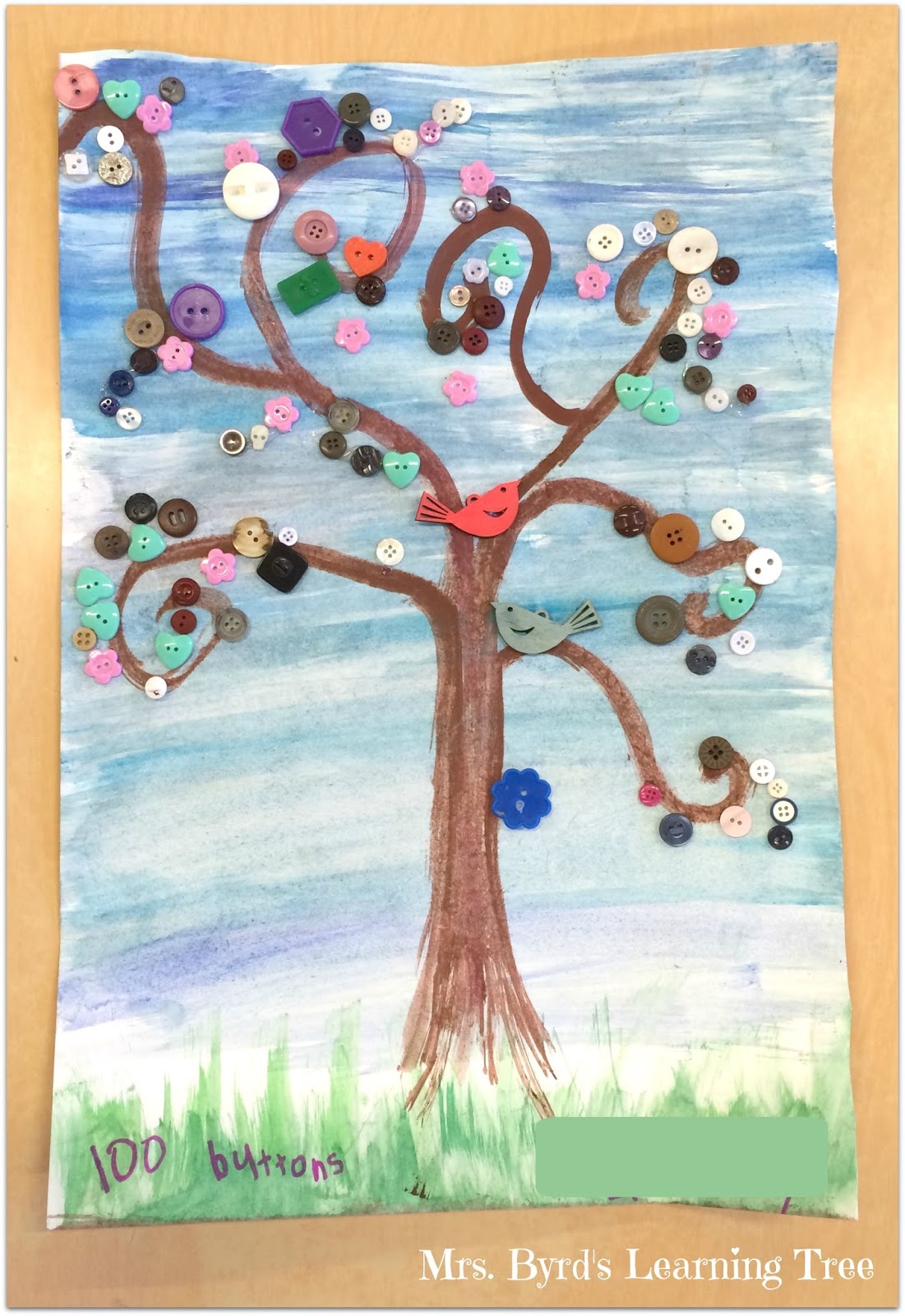 Mrs. Byrd's Learning Tree: 100 Days - Hooray!