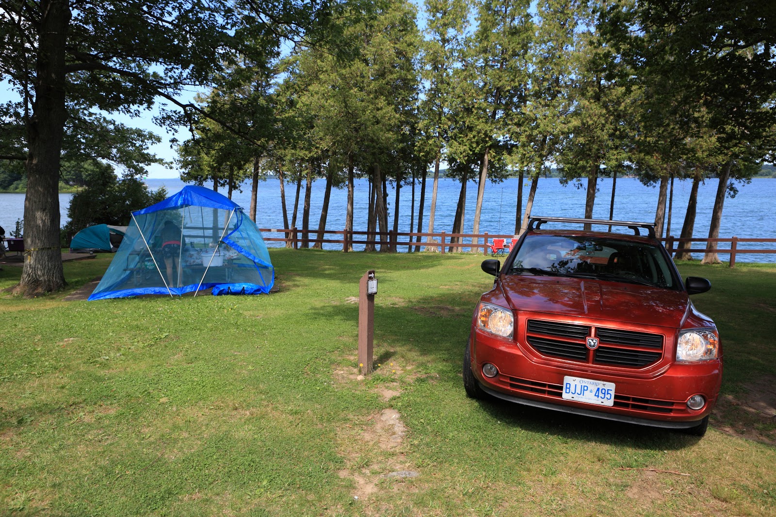 The Campsites: Cedar Point New York State Park