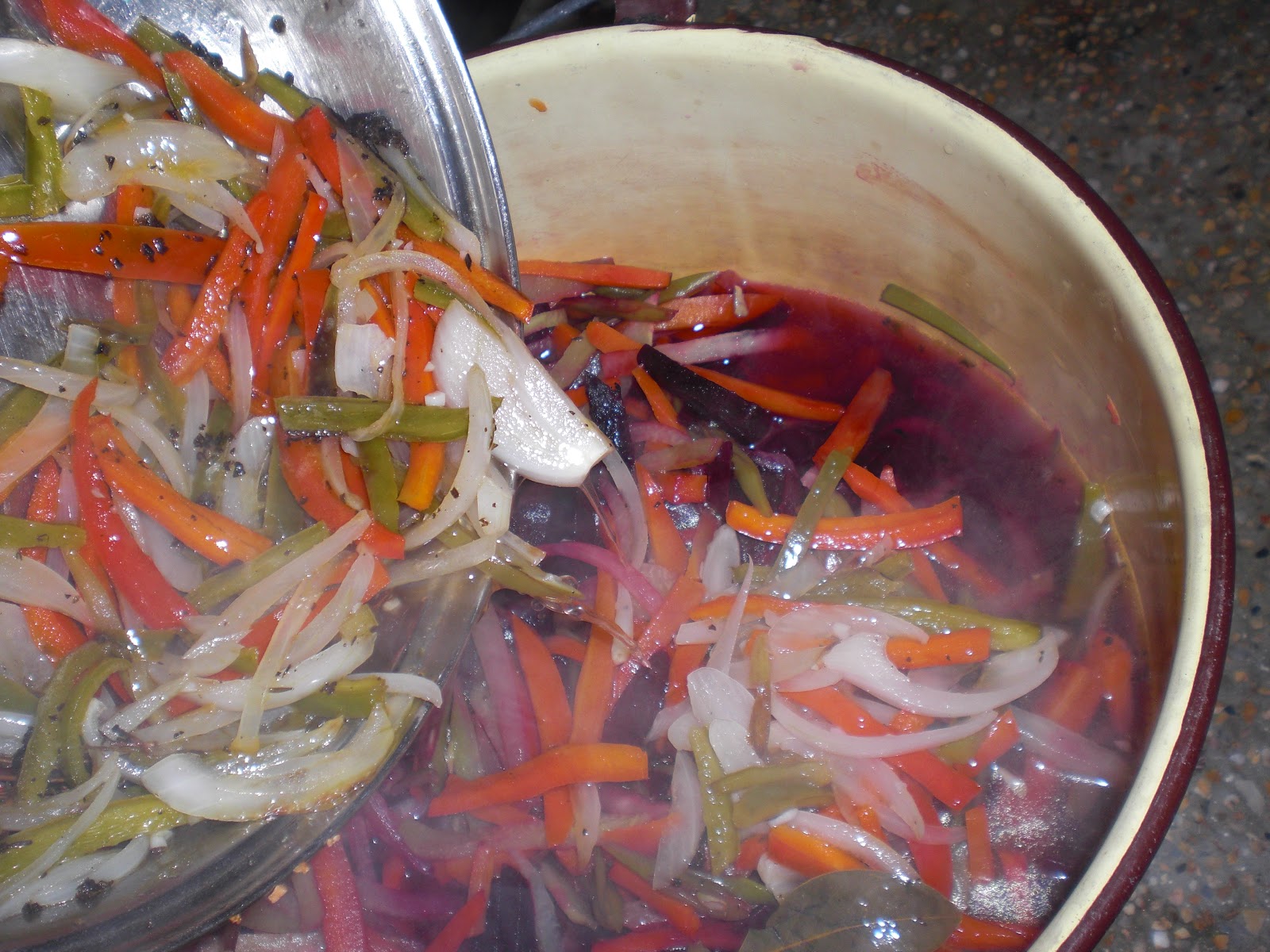 Encurtido de verduras