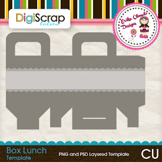 Magic Crafts: Box Lunch Template - $2.50 : DigiScrap Latino