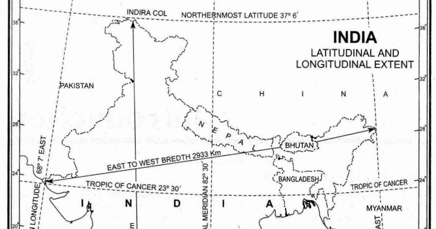 INDIA The Locational Dimensions