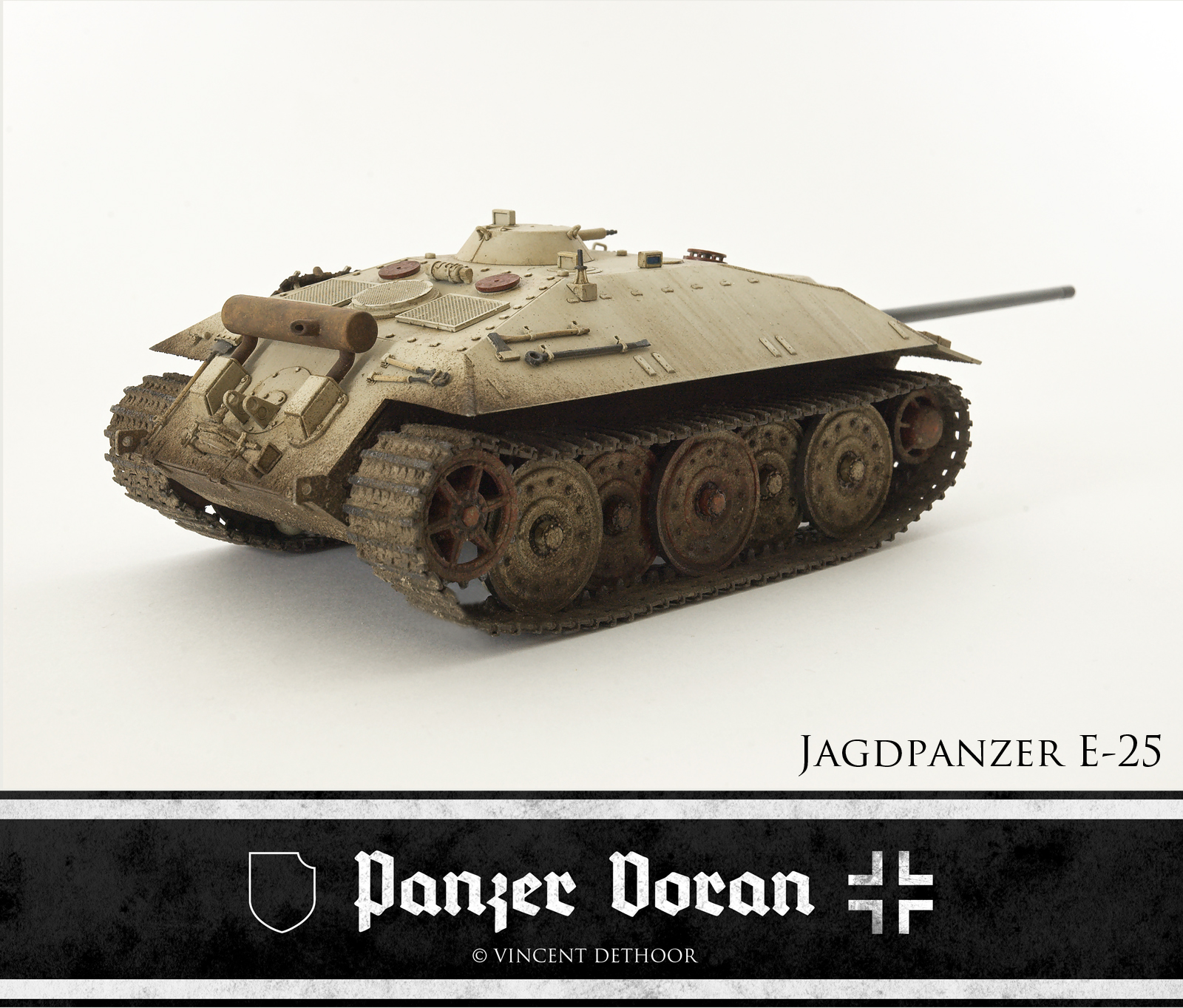 Panzer Voran: Entwicklungsfahrzeug E-25 - Jagdpanzer E-25 [Finished]