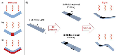 SOL-GEL, NANOSCIENCE AND PHOTONICS: SELF-FOLDING OF POLYMER SHEETS ...