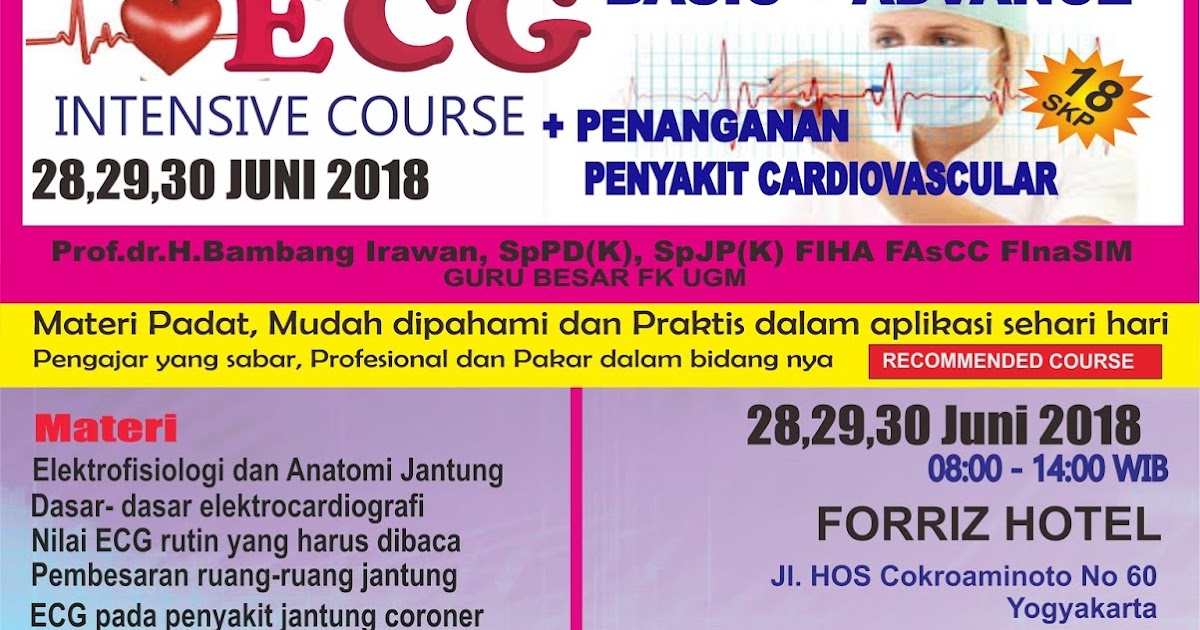 ACLS SOLO (PERKI): ECG COURSE (intensive ECG course) Basic to Advance n ...