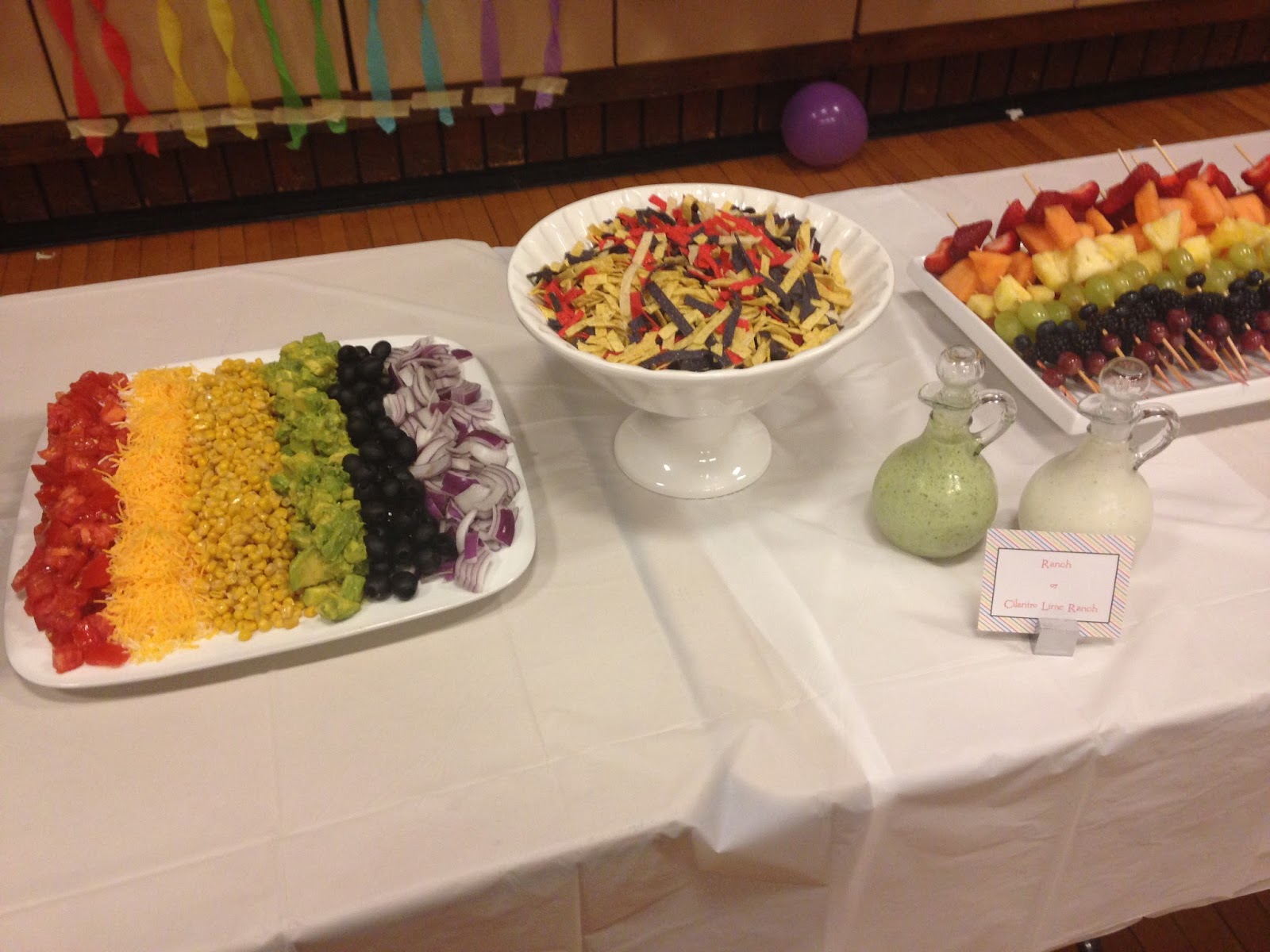 Cook! Create! Consume!: Rainbow Theme Lunch Party Ideas