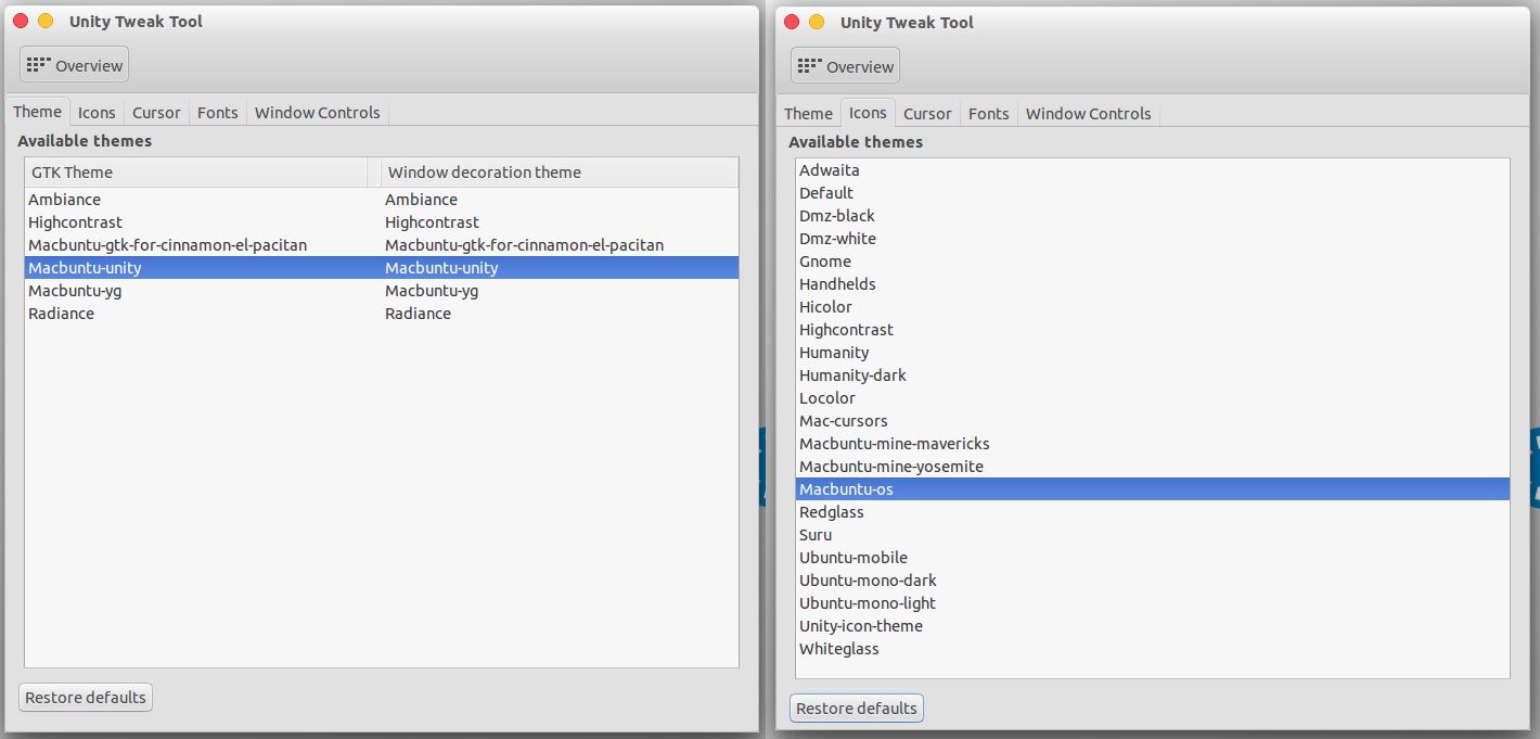 MacBuntu 15.10 Transformation Pack for Ubuntu 15.10 Wily Werewolf ...