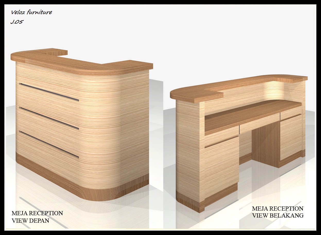 Veloz Furniture: Meja Resepsionis