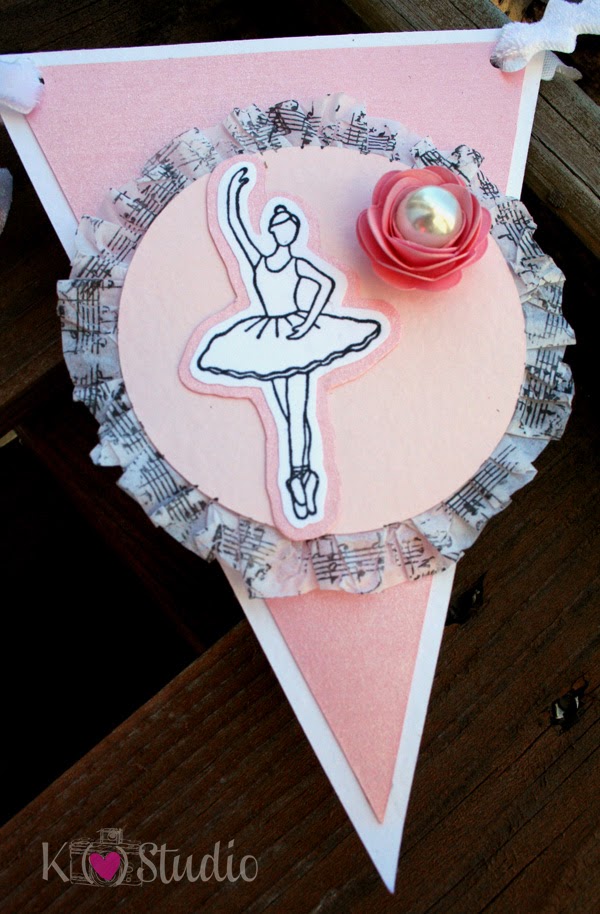 K (heart) Studio: Ballet Banner