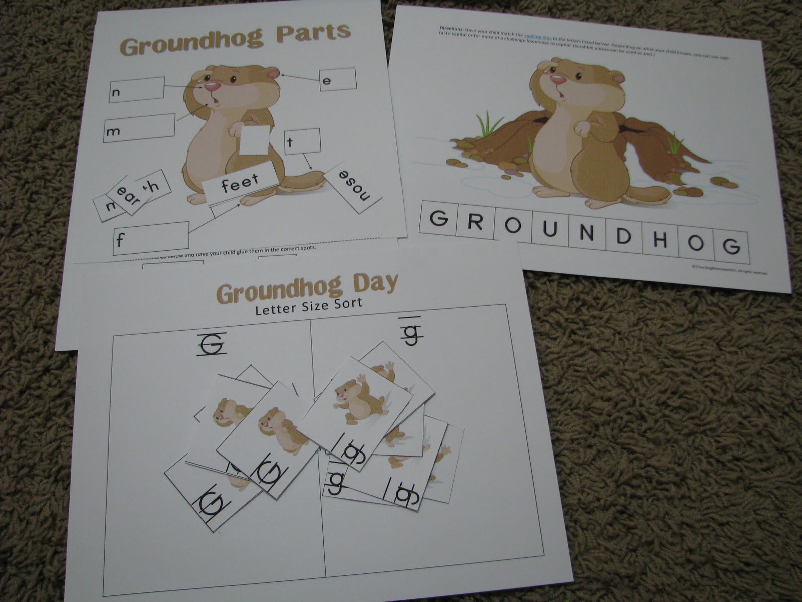 Mommy's Little Helper: Groundhog's Day