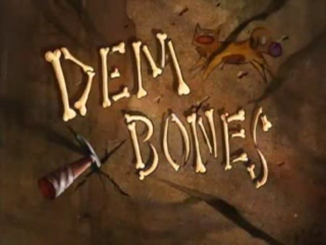 My Cartoon Reviews: CatDog - "Dem Bones"