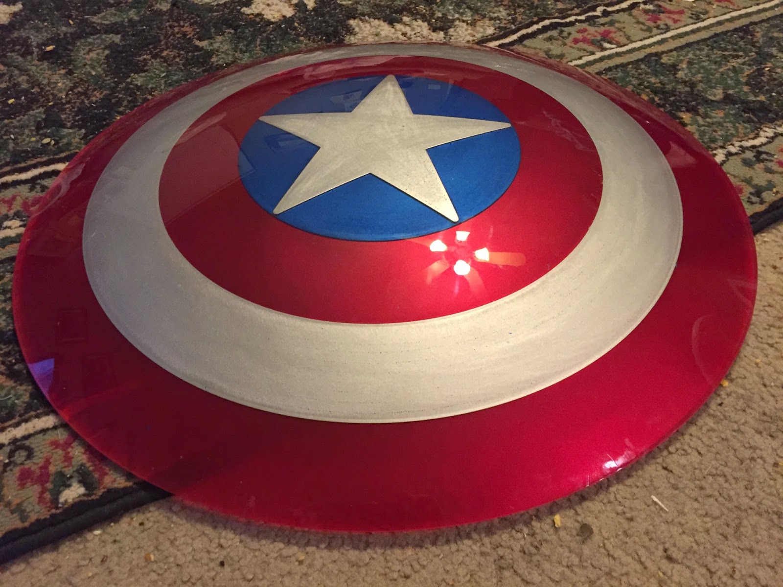 Shay Allred: Captain America shield