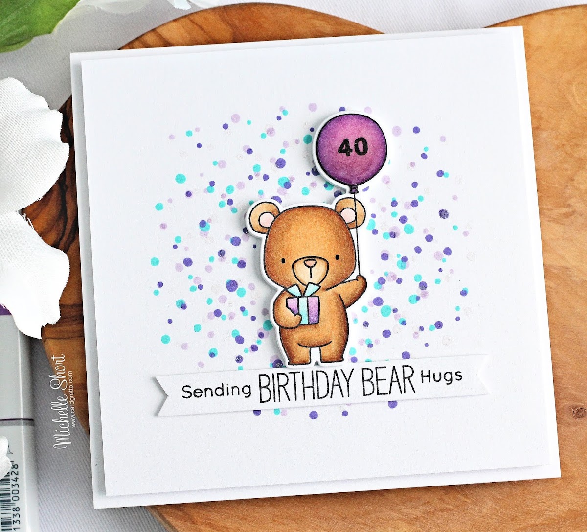 The Card Grotto: Birthday Bear Hugs