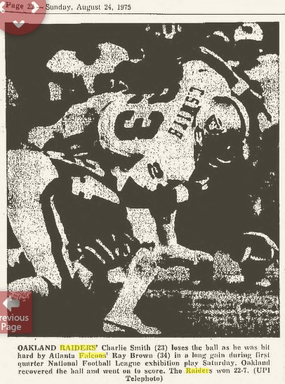 Bill's Update Blog: 1975 Oakland Raiders