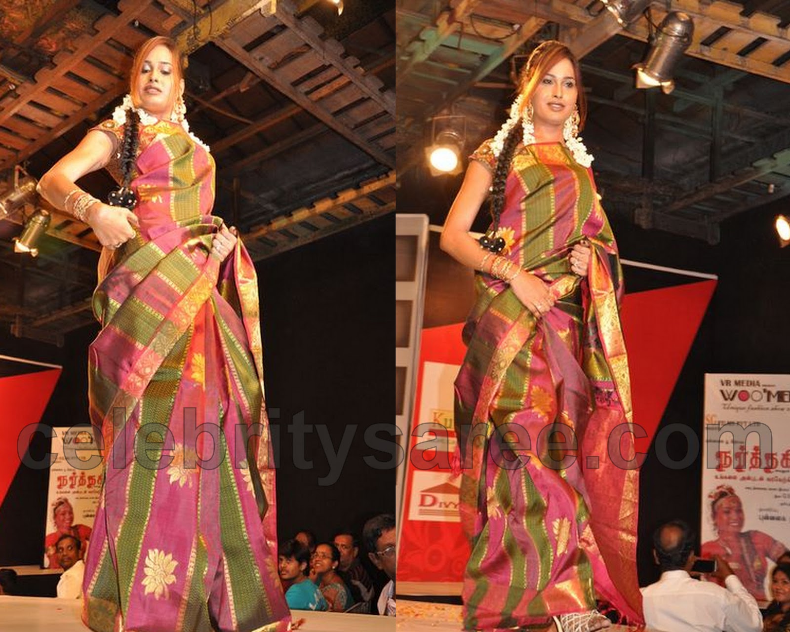 Brocade Silk Sarees Collection for Wedding - Saree Blouse Patterns