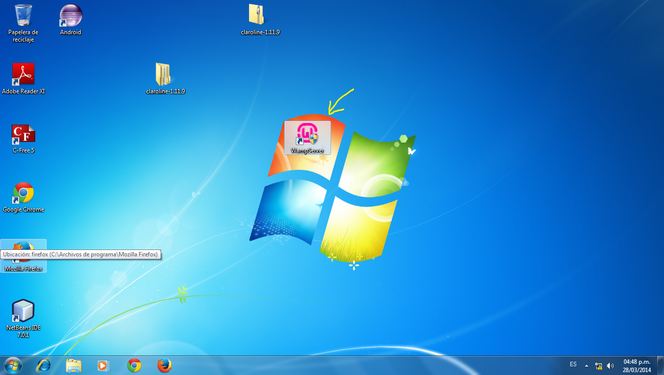 Como instalar claroline 1.11.9 en wampserver ~ Victor Gonzalez