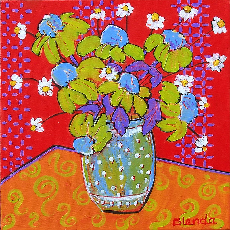 El arte es su máxima expresión : Flores Preciosos Cuadros Abstractos y ...