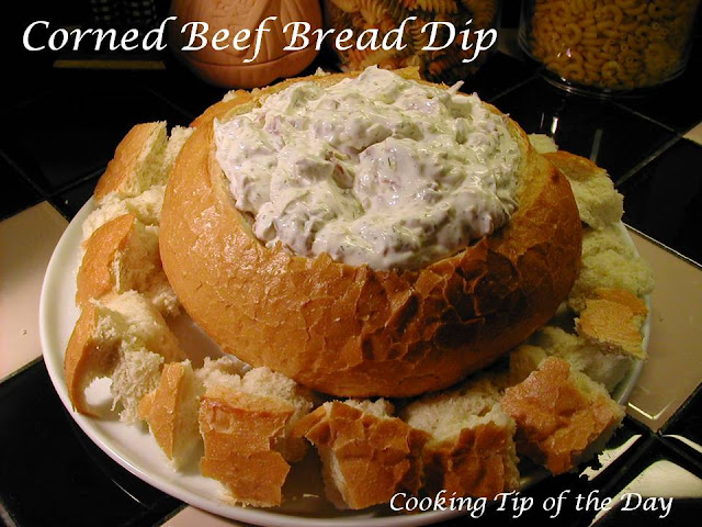 Cooking Tip of the Day: Corned Beef Bread Dip