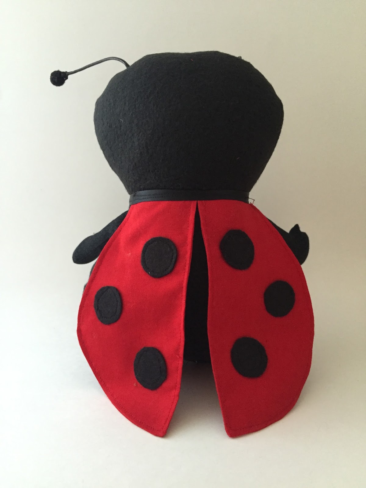 A Happy Carrot: ladybug love!