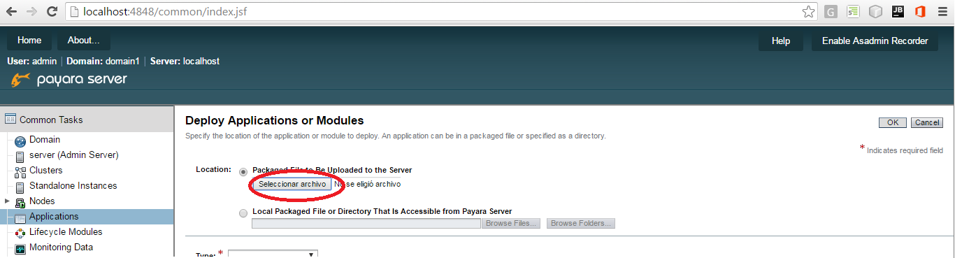 Desarrollo De Aplicaciones En Java Configuración Payara Server