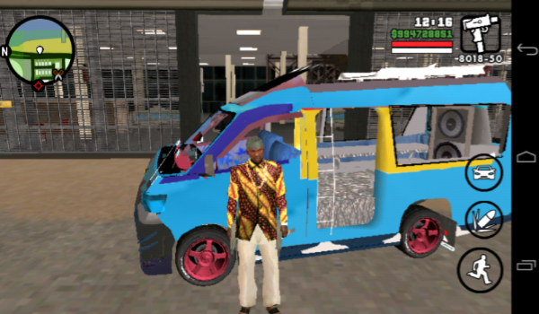 Gran Max Angkot (Android) | GTAind - Mod GTA Indonesia