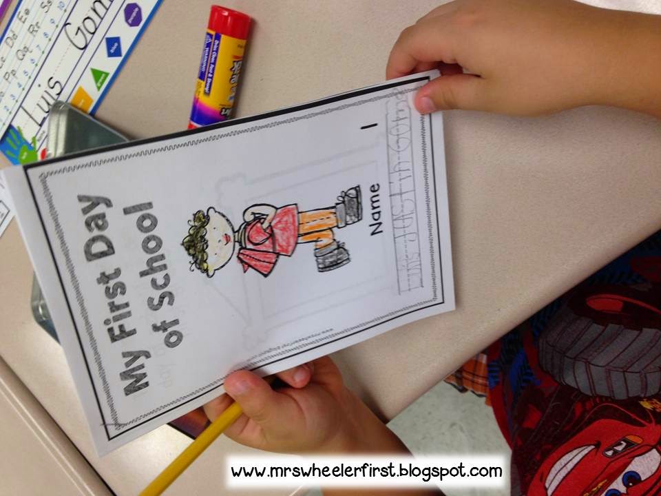 Mrs. Wheeler's First Grade Tidbits: First Week!