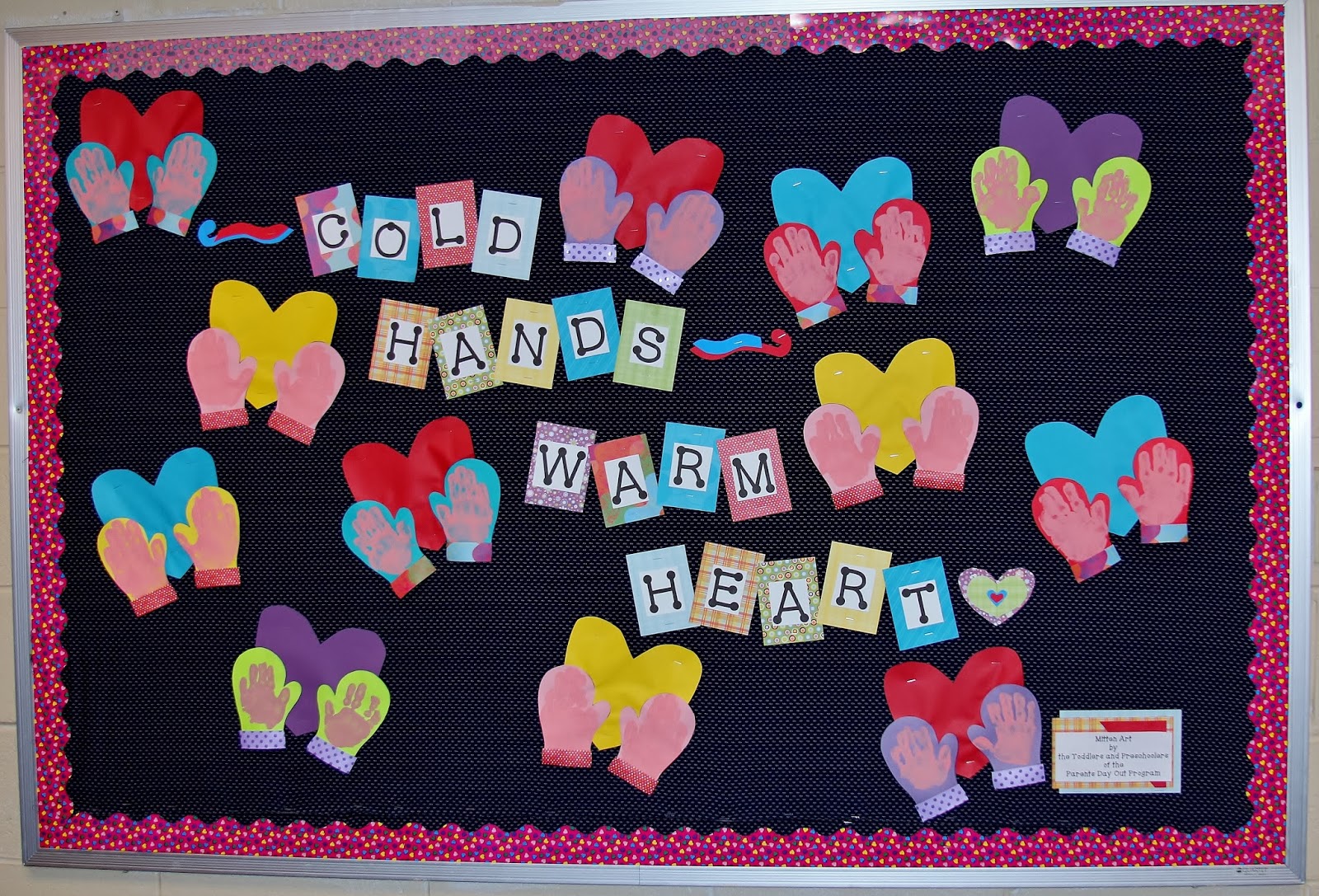 The Fantastic Five: Cold Hands, Warm Heart Bulletin Board