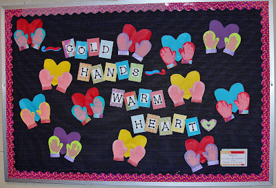 The Fantastic Five: Cold Hands, Warm Heart Bulletin Board
