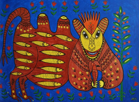 Maria Prymachenko's exhibition of artist runs in the National Museum of ...