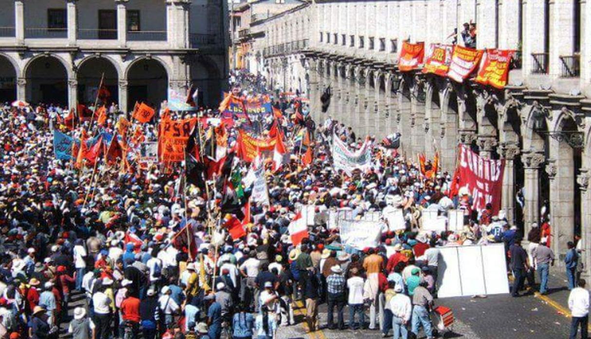 Sociologia Politica Arequipa Protesta Social Y Respuesta Popular Y