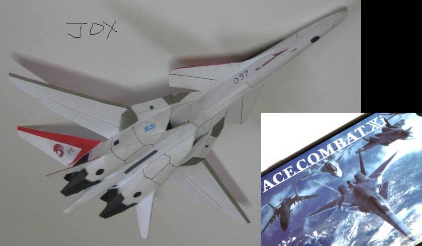 Ace Combat Model - Drawings: XFA-27