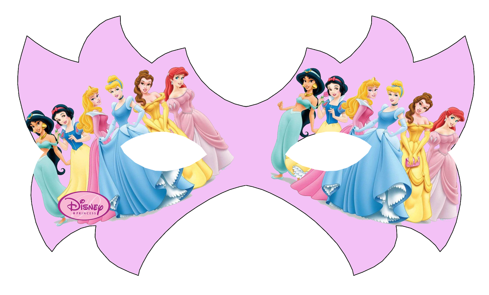 Disney Princess Free Printable Mask. - Oh My Fiesta! in english