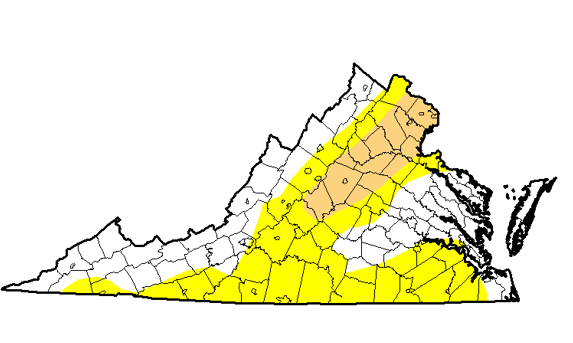 Green Risks: Drought is Building in Virginia
