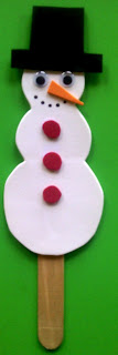 Crafts For Preschoolers: Snowman Puppet