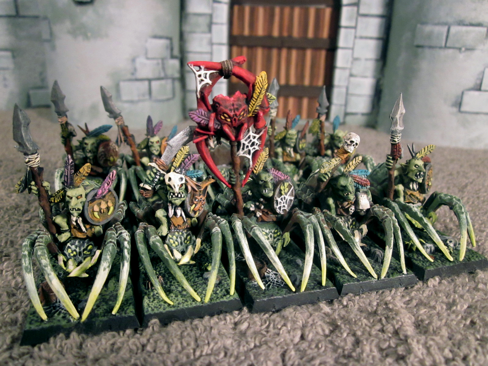 Battleground Hobbies: Warhammer Goblin Spider Riders How to for your ...