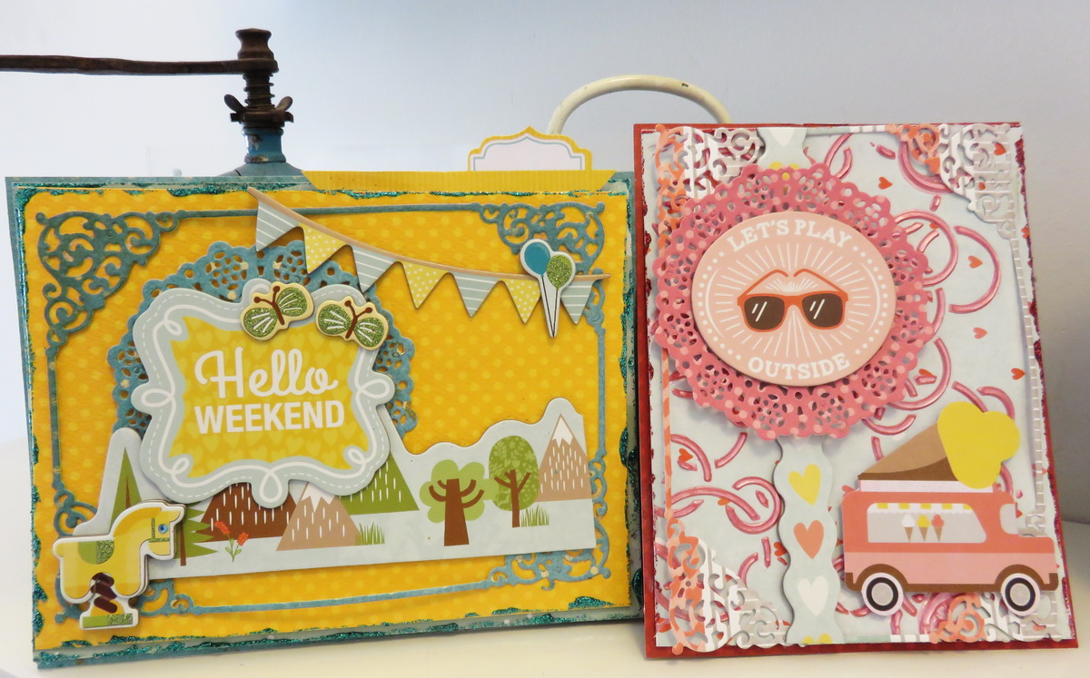 The BoBunny Blog: Weekend Adventures and Cardmaking with Irit