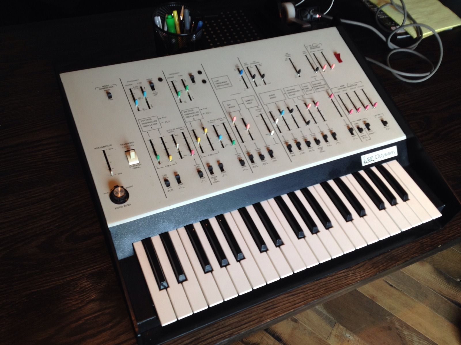 MATRIXSYNTH: White Arp Odyssey 2800