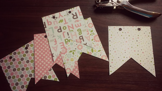 Colorina Colorada: DIY: Banderines de papel