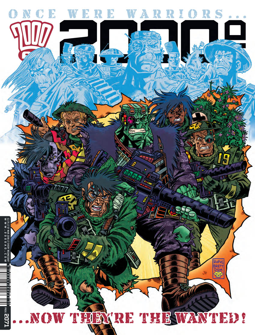 BLIMEY! The Blog of British Comics: Advance preview: Next week's 2000AD ...