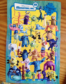 Dan the Pixar Fan: Monsters, Inc: "Fright Packs" Blind Bag Mini Figures!
