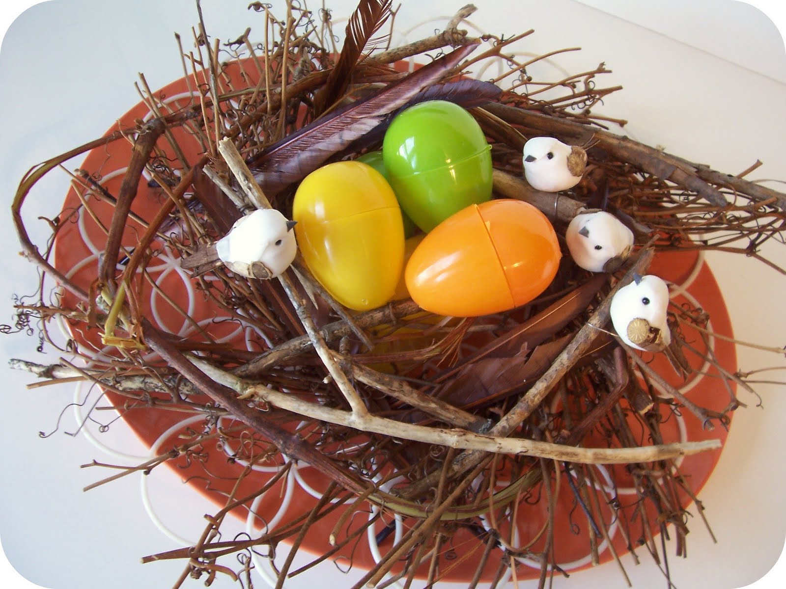 Easter Twig Nest Activity from the Archives • B-Inspired Mama