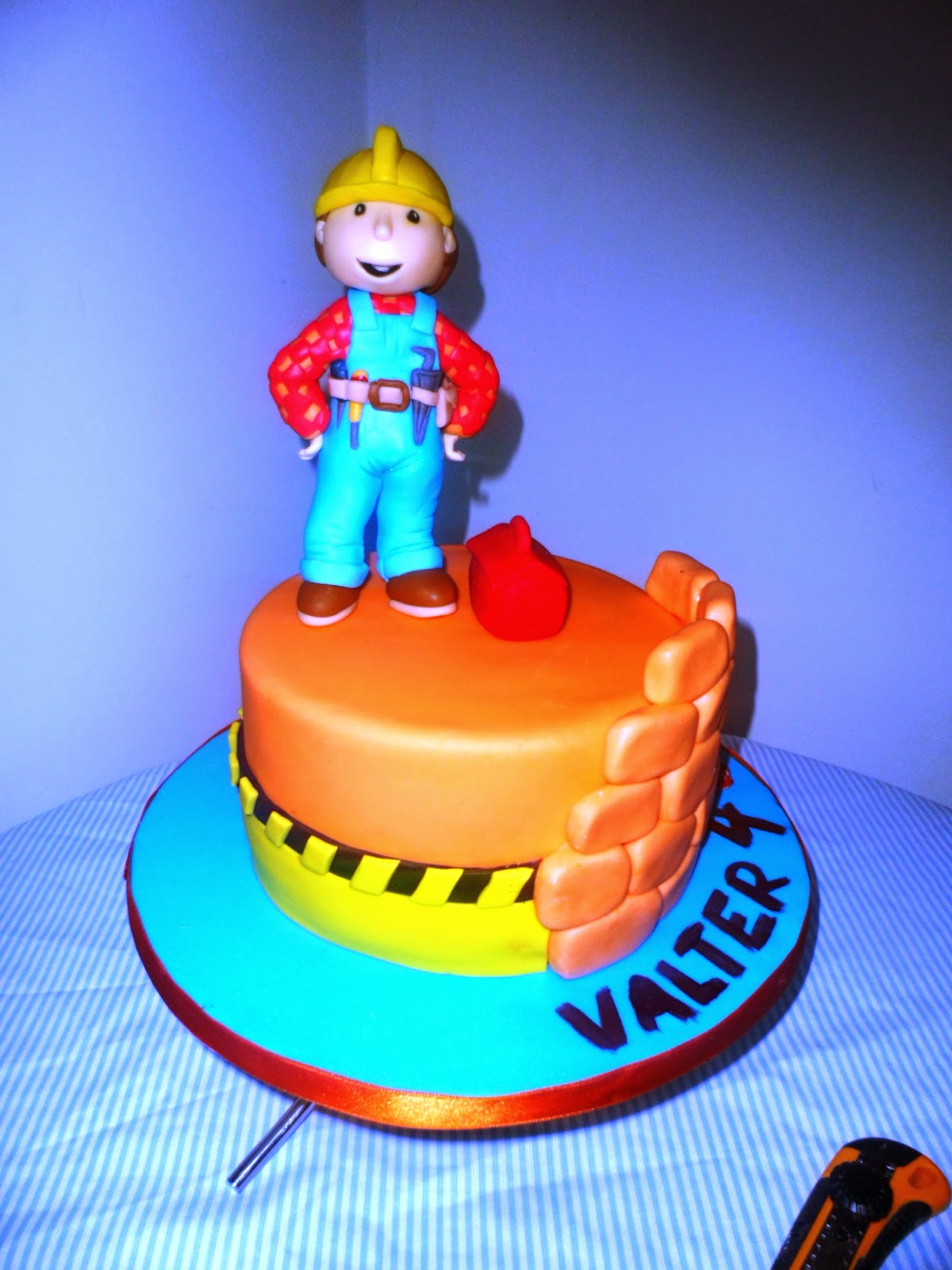 Bolo Bob o Construtor - Lara Correia, Cake Girl