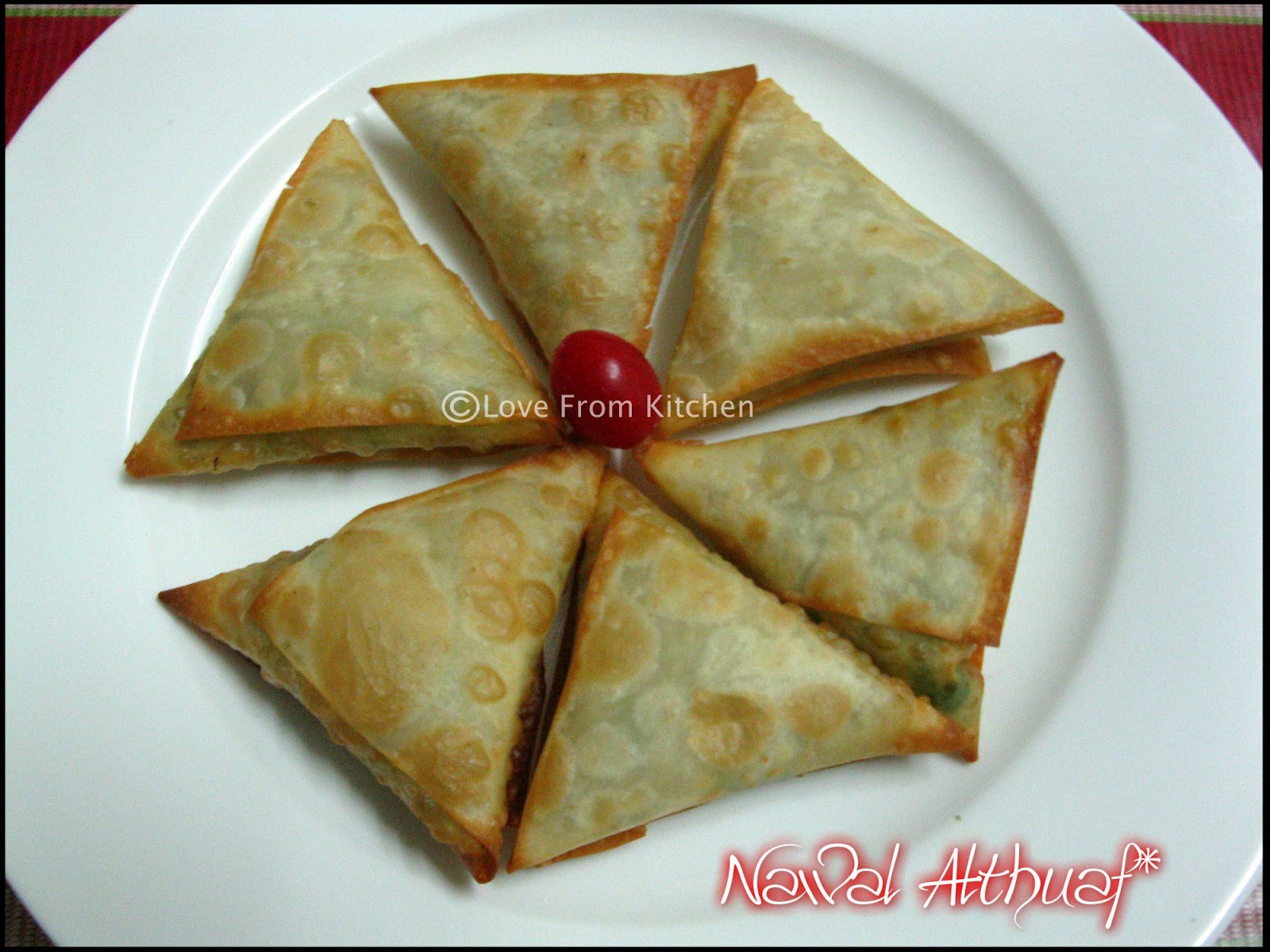 samoosa ~ Love From Kitchen